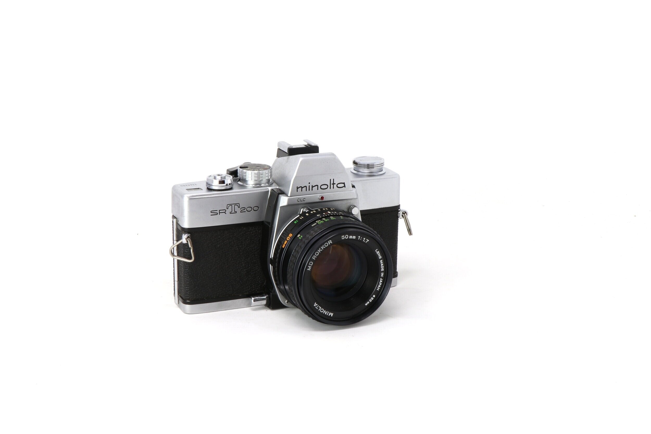 Minolta SRT 200/201/202 35mm Film Camera with 50mm lens – Relics